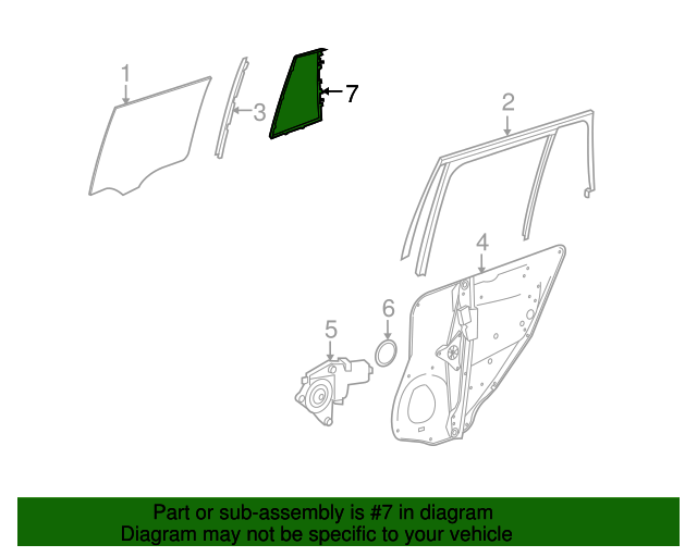 204-730-40-00 - Fixed Glass 2010-2015 Mercedes-Benz | Mercedes-Benz USA ...