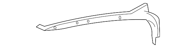 203-693-15-33 - Roof Opening Trim 2002-2005 Mercedes-Benz | Mercedes ...