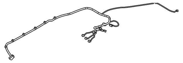 2022-2023 Chevrolet Bolt EUV Headliner Wiring Harness 42781986 ...