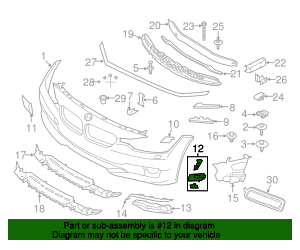 51117379431 - 2014-2019 BMW Repair Kit (51-11-7-379-431) | BMW of South ...