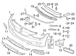 51117379431 - 2014-2019 BMW Repair Kit (51-11-7-379-431) | BMW of South ...