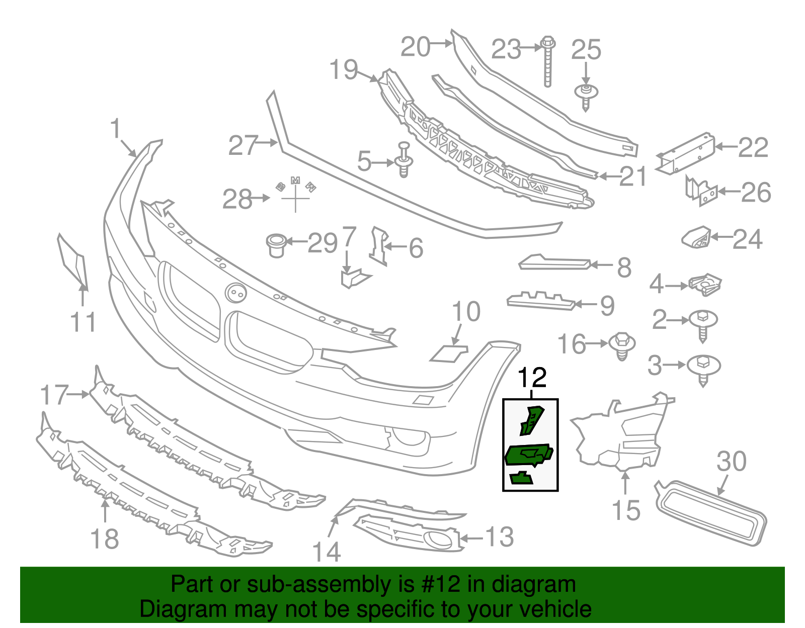 2014-2019 BMW Repair Kit 51117379431 | OEM Parts Online