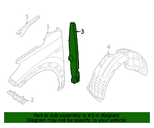 84126-CW000 - Rear Insulator - 2022-2023 Hyundai Tucson | hyundaiparts