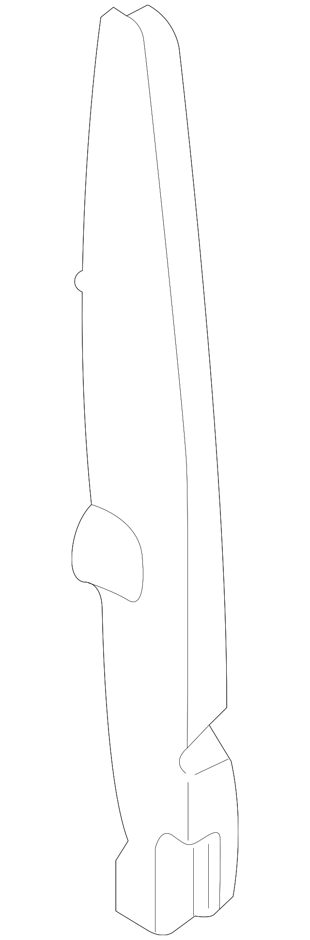 84126-CW000 - Rear Insulator - 2022-2023 Hyundai Tucson | hyundaiparts