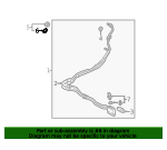 2018-2025 GM Engine Oil Cooler Connector Retainer 22988272 GM ...