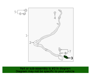 2014-2025 GM Engine Oil Cooler Line Gasket 23129010 GM | GMPartsDirect.com