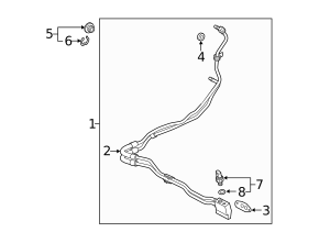 2019-2024 GM Hose (Replaces 85532820) 86788215 GM | GMPartsDirect.com