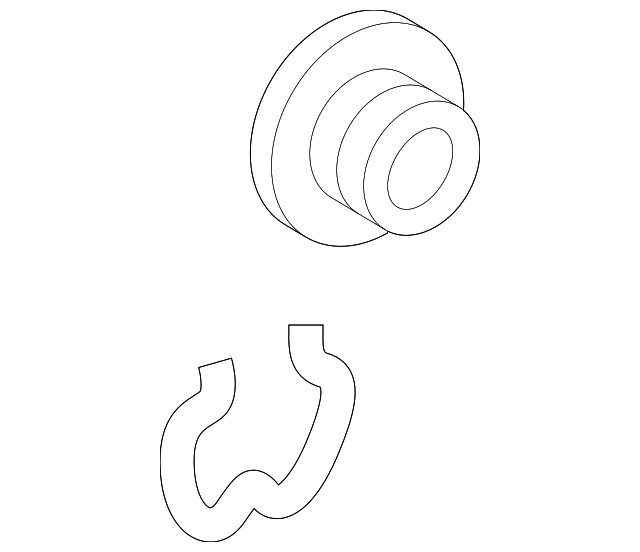 2019-2025 GM Fluid Cooler Pipe Connector 84240291 GM | GMPartsDirect.com