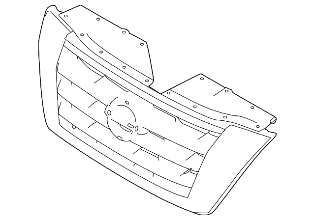 2021 Nissan Armada Grille Assembly 62310-6JL0B | Nissan Parts Store