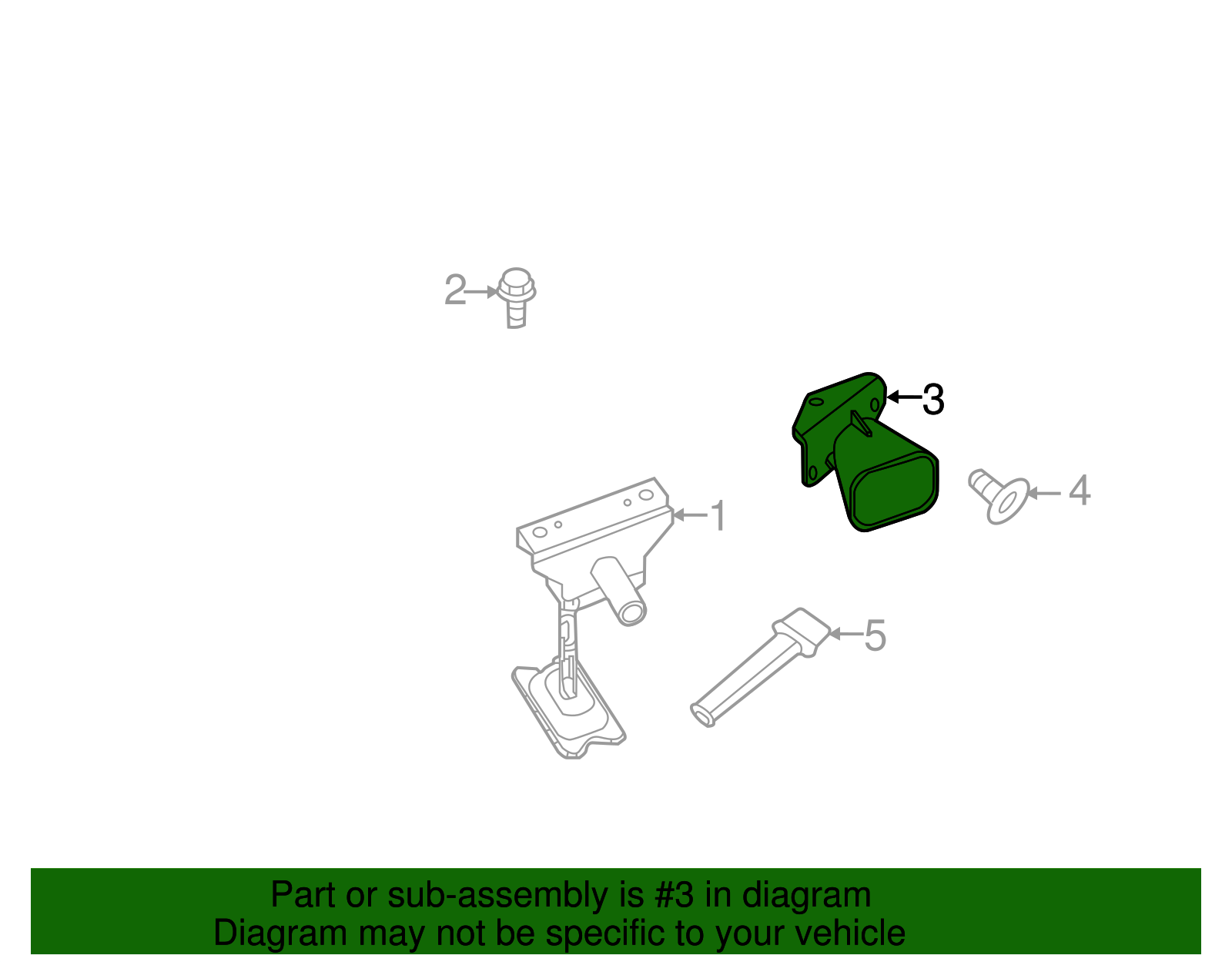 2012-2021 Nissan Spare Tire Carrier 57237-1PA0A | Nissan Parts Central