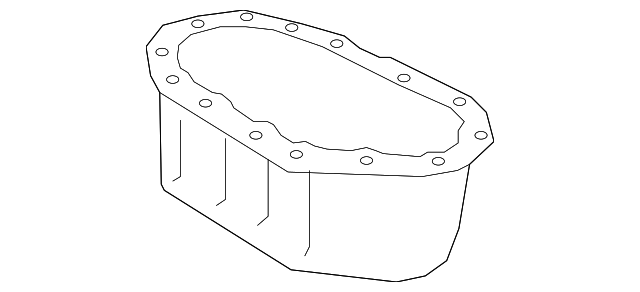 2010-2021 Lexus GX460 Oil Pan 12102-38040 | OEM Parts Online
