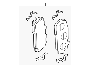 2017-2025 Audi Brake Pads 4M0-698-151-BJ | Genuine Audi Parts