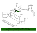 2018-2019 Subaru Crosstrek OEM NEW 18-19 Subaru Crosstrek Radiator ...