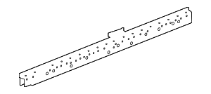 2015-2020 GM Passenger Side Body Side Outer Panel Reinforcement ...