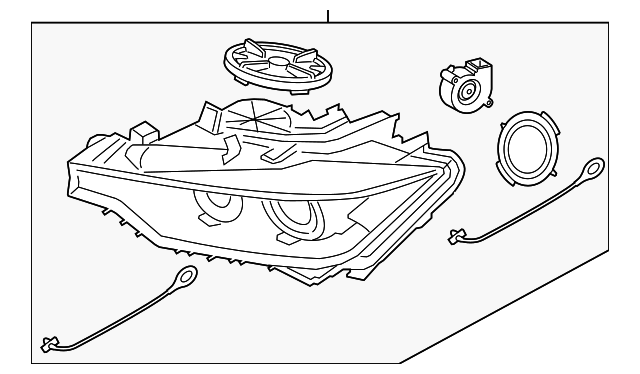 63117377855 - 2014-2017 BMW Composite Headlamp (63-11-7-377-855) | BMW ...