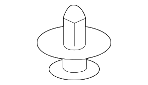 2005-2024 Subaru Rocker Panel Molding Clip 909130051 | Subaru Parts Pro