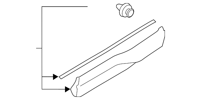 91112SJ390 - Lower Molding - 2019-2021 Subaru Forester | World OEM ...