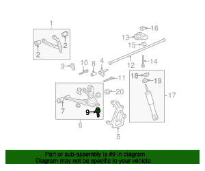 2006-2010 Hummer Front Lower Suspension Control Arm Ball Stud Kit ...