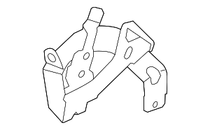 58660-4U000 - ABS Modulator Bracket - 2011-2013 Kia Optima | Kia Auto Parts