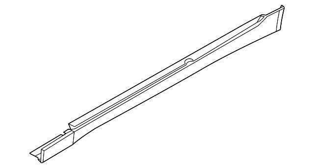 51717159658 - 2006-2007 BMW 530xi Rocker Molding (51-71-7-159-658 ...