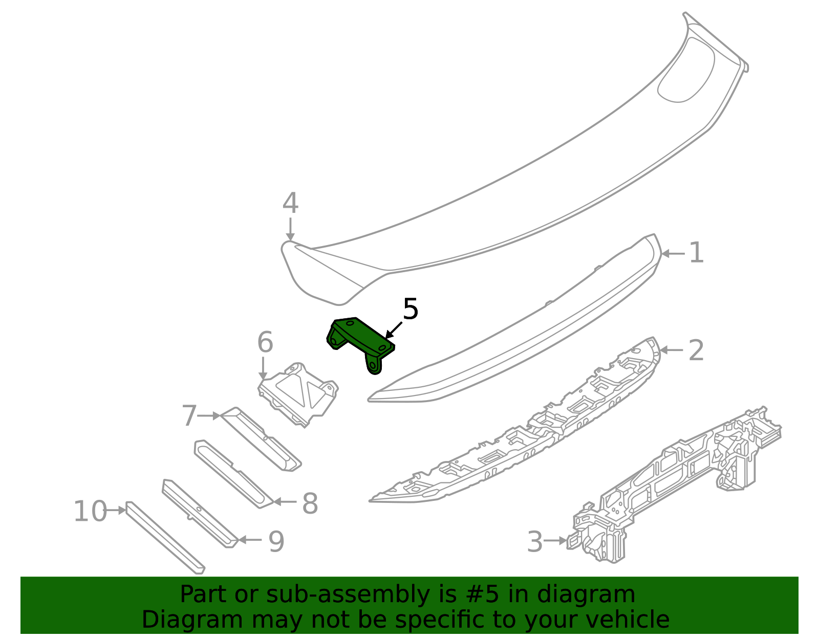 2020-2023 Porsche 718 Cayman Support 982-827-731 | OEM Parts Online