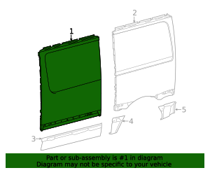 9106373500 - Front Panel 2019-2024 Mercedes-Benz | Mercedes-Benz USA Parts