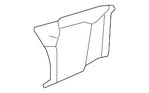 2019-2023 Mercedes-Benz Wheelhouse Panel 9076371600 | MB OEM Parts