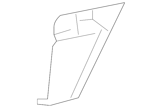 9076371300 - Wheelhouse Panel 2019-2024 Mercedes-Benz | Mercedes-Benz ...