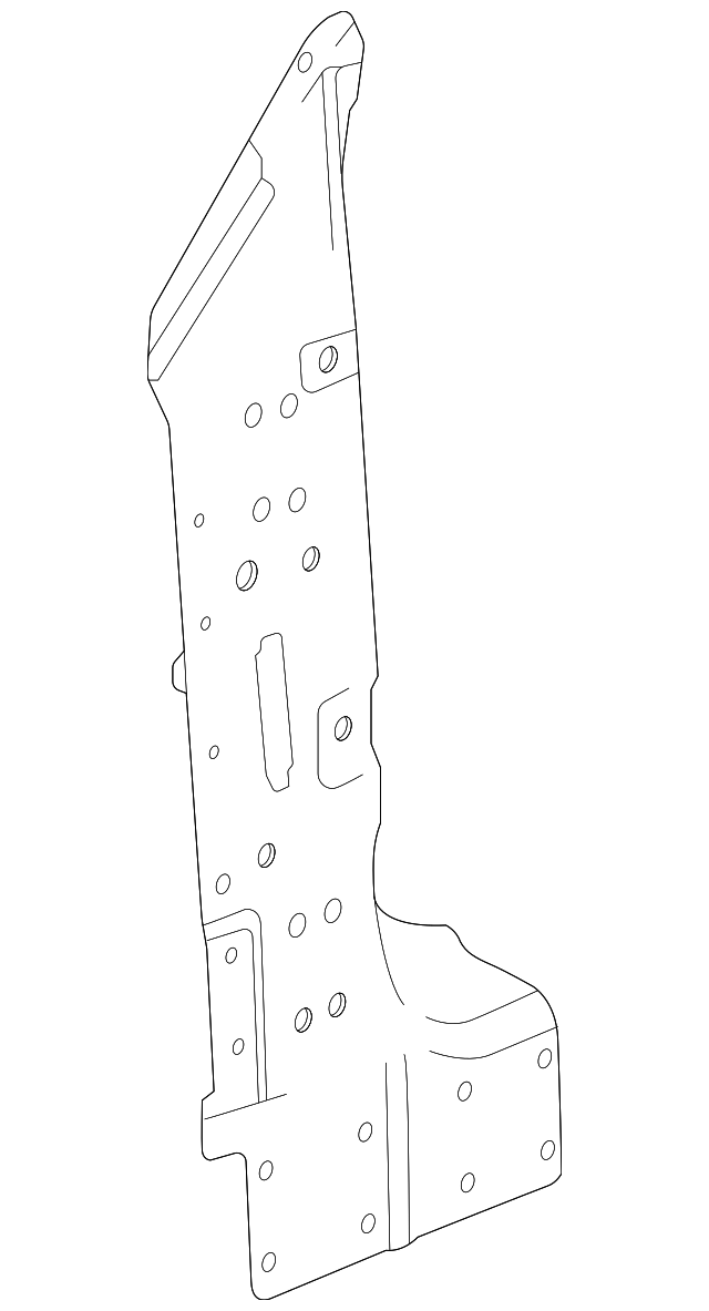 2020-2022 Chevrolet Corvette Passenger Side A-Pillar Outer Panel ...