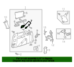 2004-2010 Toyota Sienna Lid 62605-AE010-E0 | Toyota Parts Center