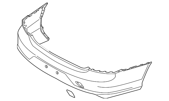 2017-2021 Volvo S90 Bumper Cover 40005356 | GetOEMParts.com