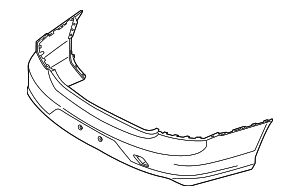 2017-2019 Volvo S90 Bumper Cover 39844396 | TascaParts.com