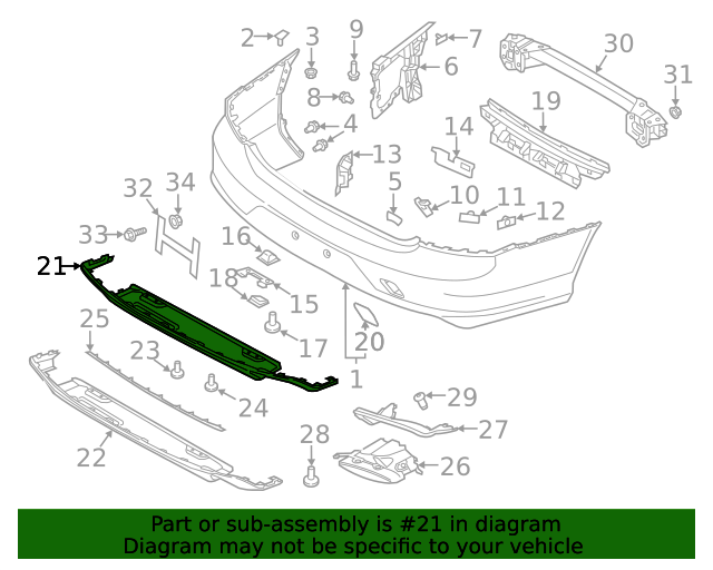 31477116 - Protect Plate - 2017-2020 Volvo | Volvo OEM Parts Direct