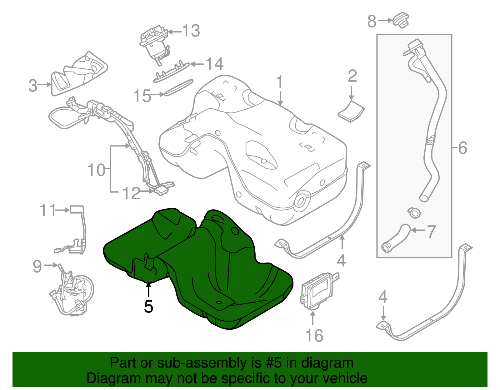 LR041435 - Tank Shield 2012-2017 Land Rover Range Rover Evoque | Land ...