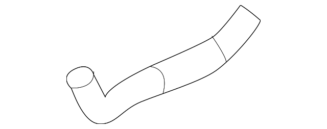 2017-2018 Hyundai Elantra Radiator Coolant Hose 25411-F2400 | OEM Parts ...