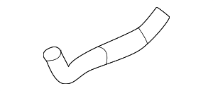 2017-2018 Hyundai Elantra Radiator Coolant Hose 25411-F2400 | OEM Parts ...