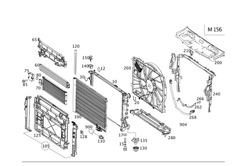 Cooler, Mount and Cover for 2010 Mercedes-Benz C 63 AMG® | Mercedes ...