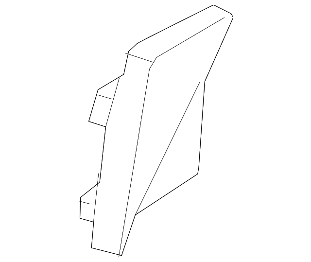 51472994025 - 2013-2015 BMW X1 Wheelhouse Trim Access Panel (51-47-2 ...