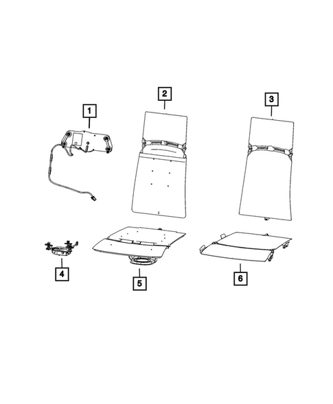 Front Seats - Adjusters, Recliners, Shields and Risers for 2025 Ram ...