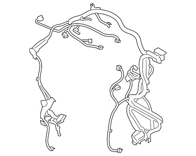 Genuine OEM Ford Part - Engine Harness GN1Z-12A581-PV | Genuine OEM ...