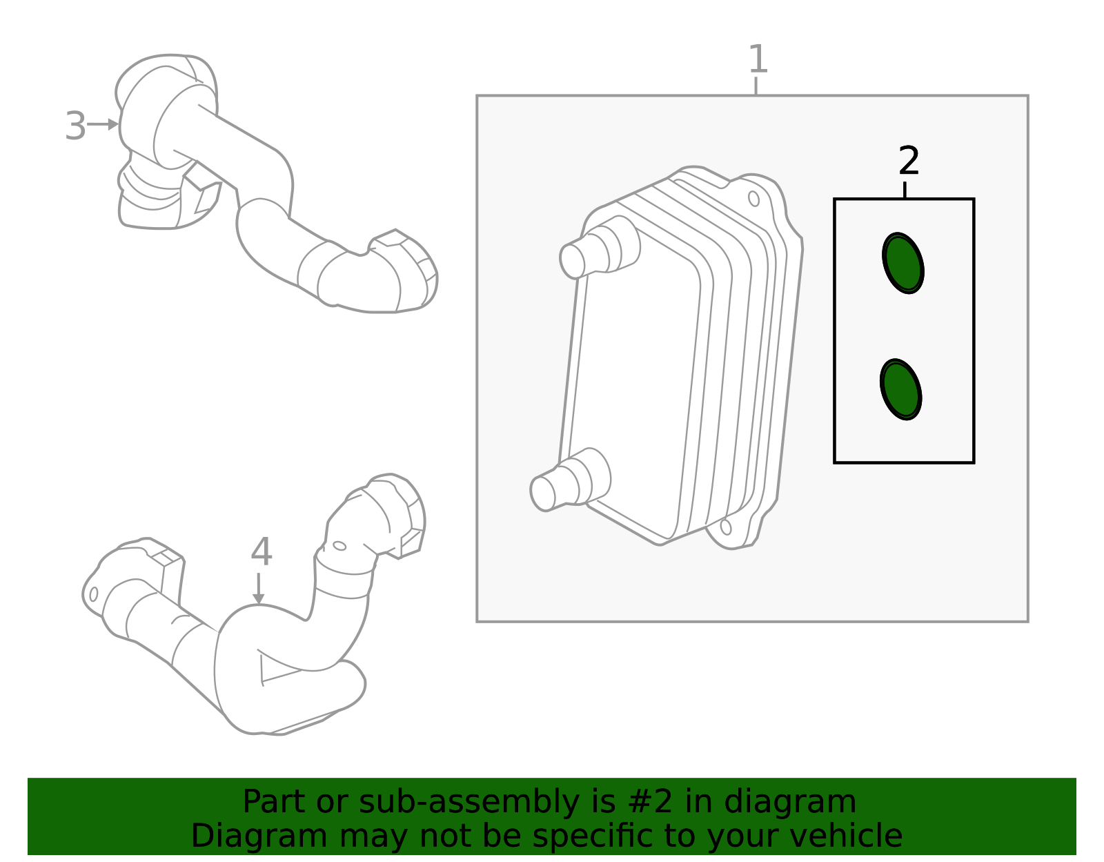 LR086285 - Trans Cooler O-Ring 2018-2023 Land Rover | AutoNation Parts