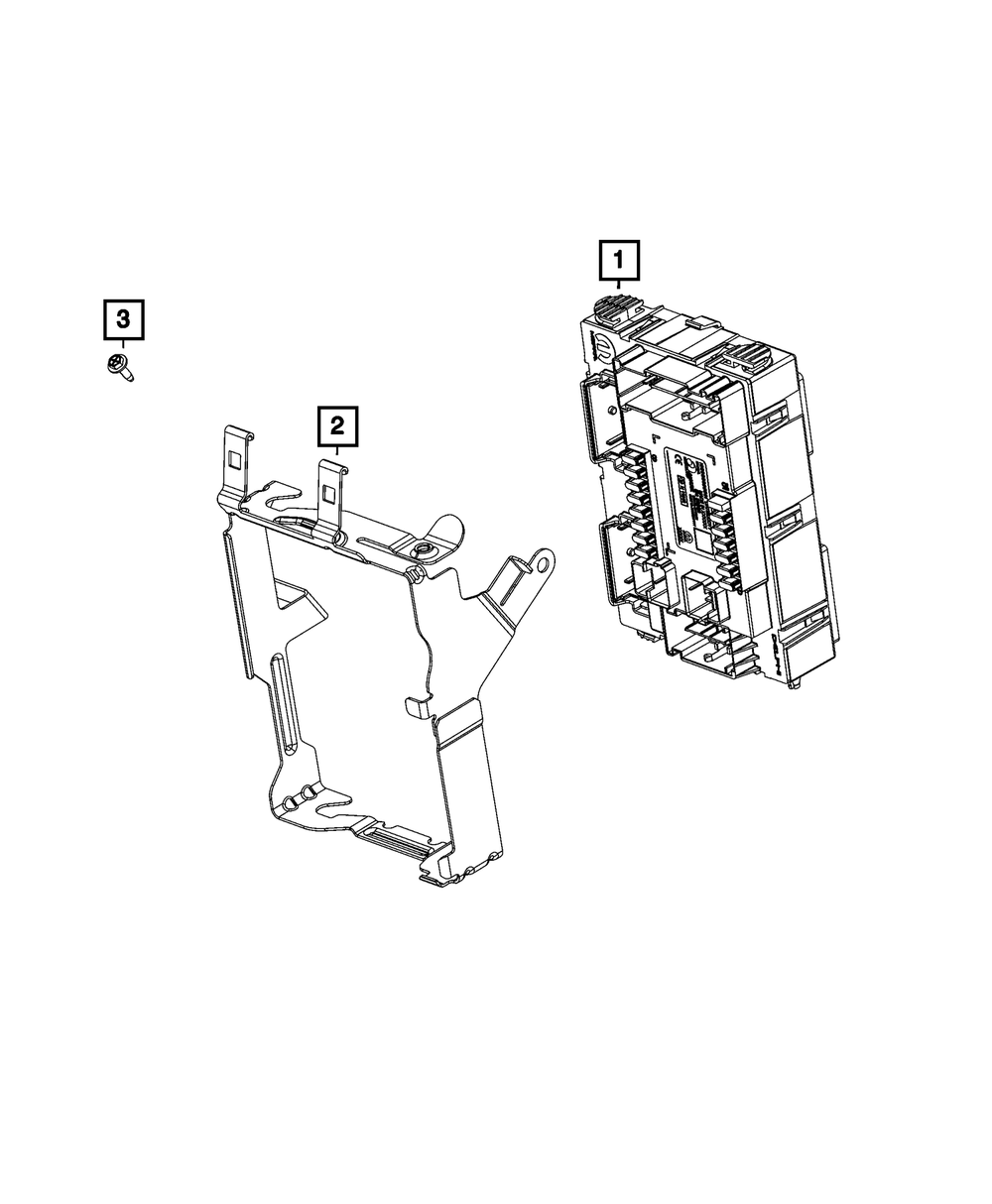 68628388AA - High-Quality Body Controller Module for 2022 Jeep Compass ...