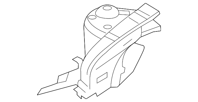 2012-2017 Hyundai Accent Apron Panel 64510-1R300 | QuirkParts