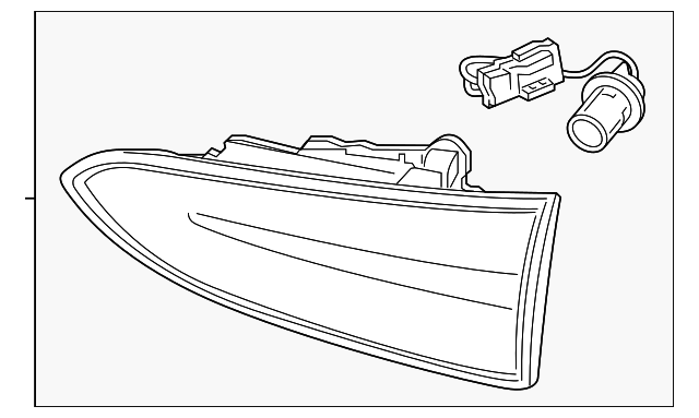 2021-2023 Hyundai Santa Fe Tail Lamp Assembly 92404-CL100 | OEM Parts ...