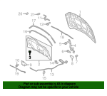 2010-2025 Ford Fender Liner Retainer Clip -W708633-S300 | TascaParts.com