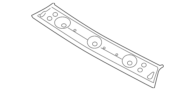 Genuine BMW 41-31-7-349-171 | Windshield Header | FREE Shipping on Most ...