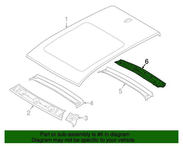 41002993051 - 2013-2015 BMW X1 Rear Header (41-00-2-993-051) | BMW of ...