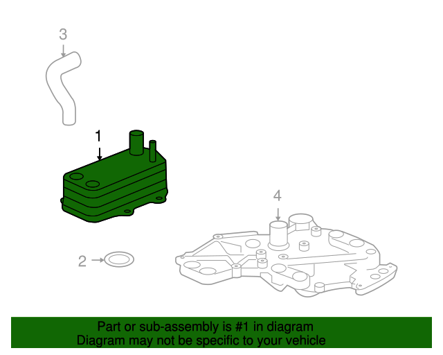 997-107-026-71 - Engine Oil Cooler 2007-2009 Porsche 911 | AutoNationParts.com