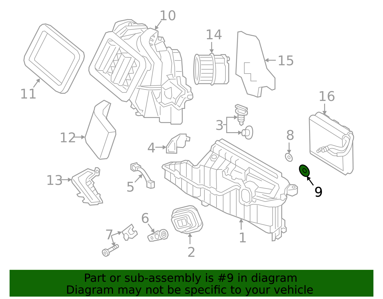 4E0-260-749-B - A/C Expansion Valve O-Ring 2005-2025 Audi | Audi OEM Parts