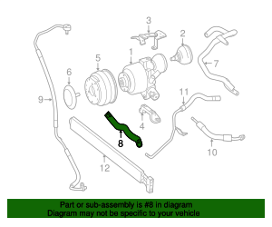221-997-30-82 - Return Hose 2011-2014 Mercedes-Benz | Mercedes-Benz USA ...